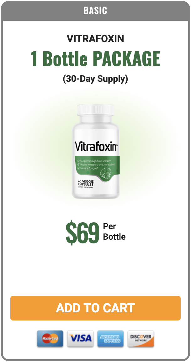 VitraFoxin™ | Natural Brain Enhancement Supplement